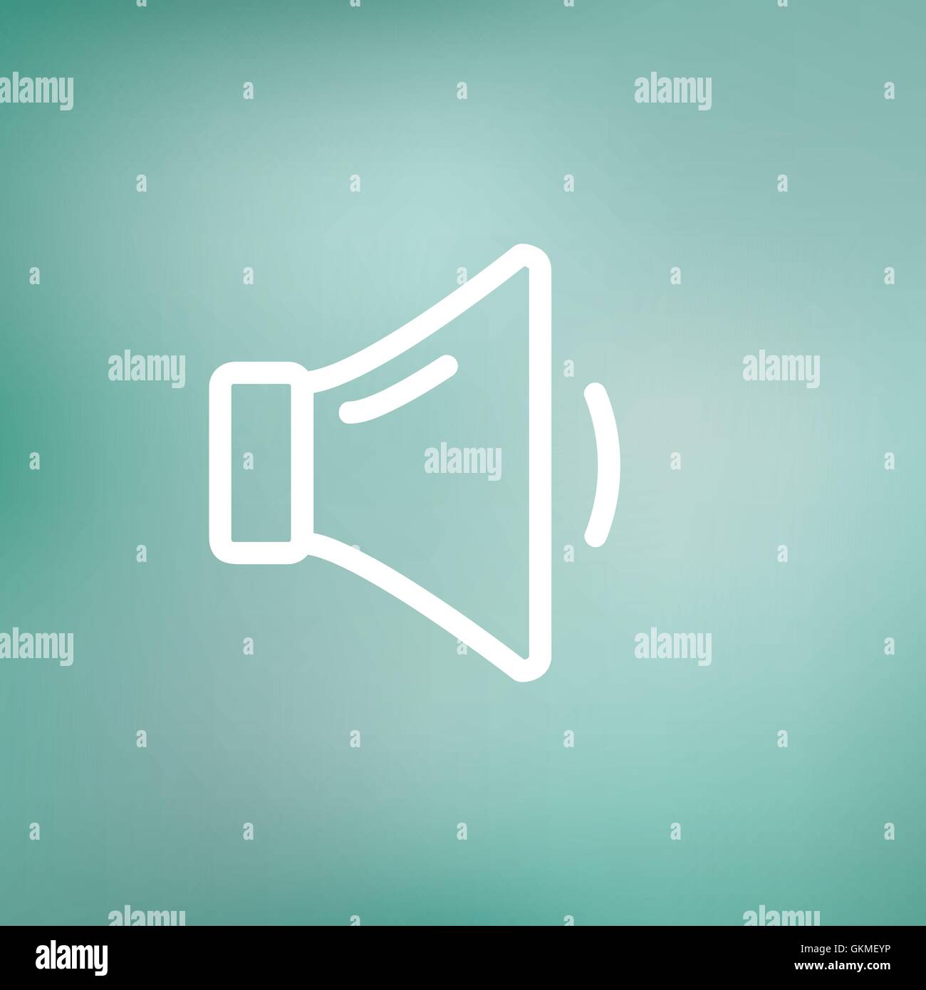 Loud speaker icon Stock Vector Images - Alamy