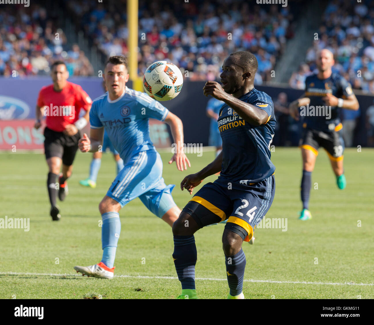 Yankee Stadium, New York, USA. 20th Aug, 2016. Emmanuel Boateng (24) of ...