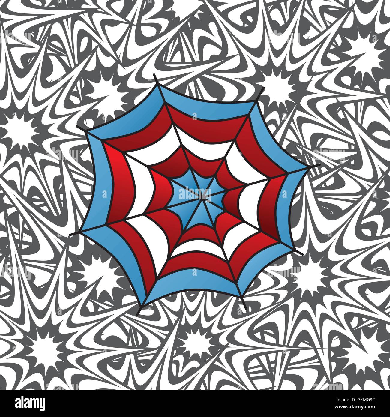 color spiderweb art Stock Vector Image & Art - Alamy
