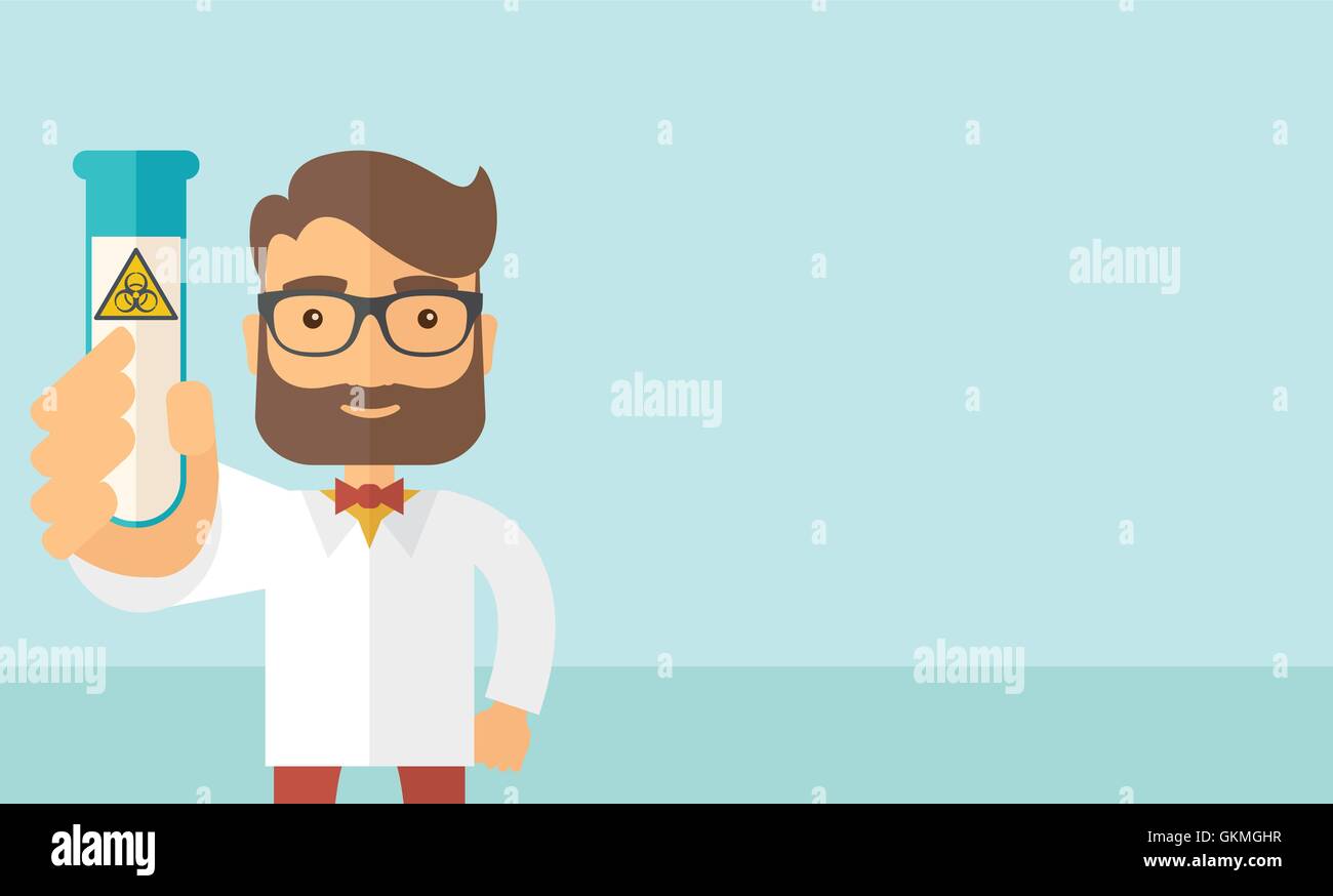 Scientists coat Stock Vector Images - Alamy