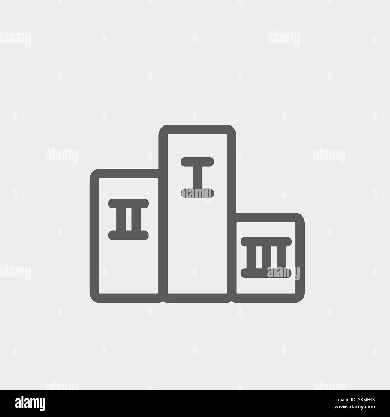 First place podium Black and White Stock Photos & Images - Alamy