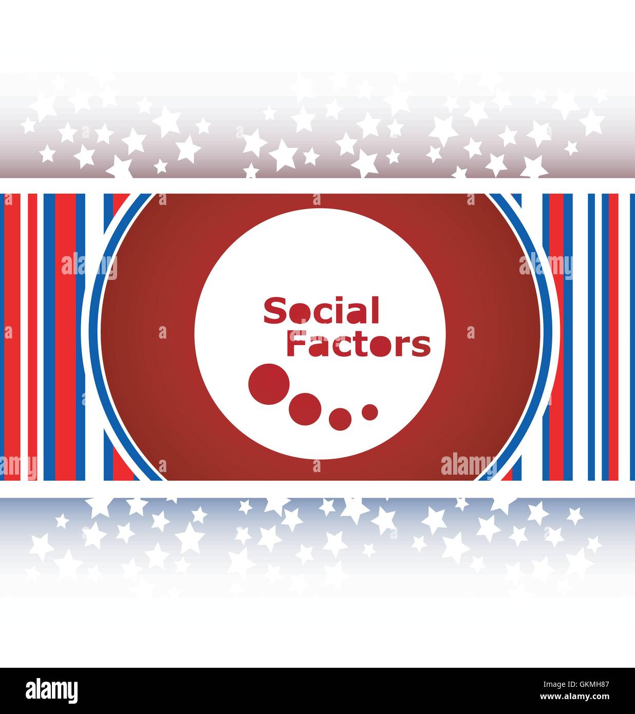 social factors web button, icon isolated on white Stock Vector Image ...