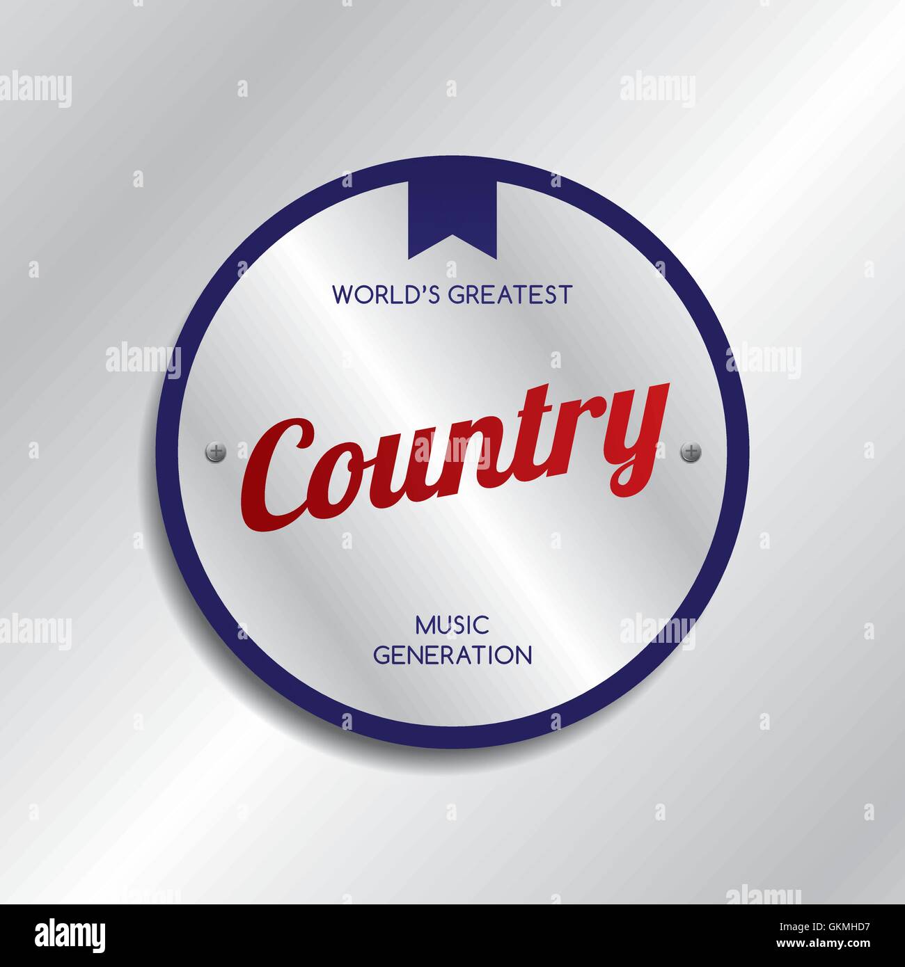 music label sticker Stock Vector Image & Art - Alamy