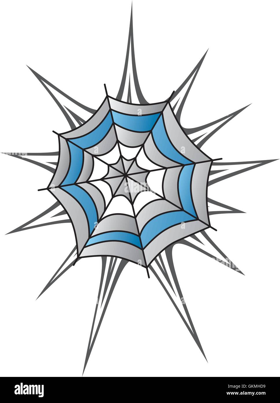 color spiderweb art Stock Vector Image & Art - Alamy