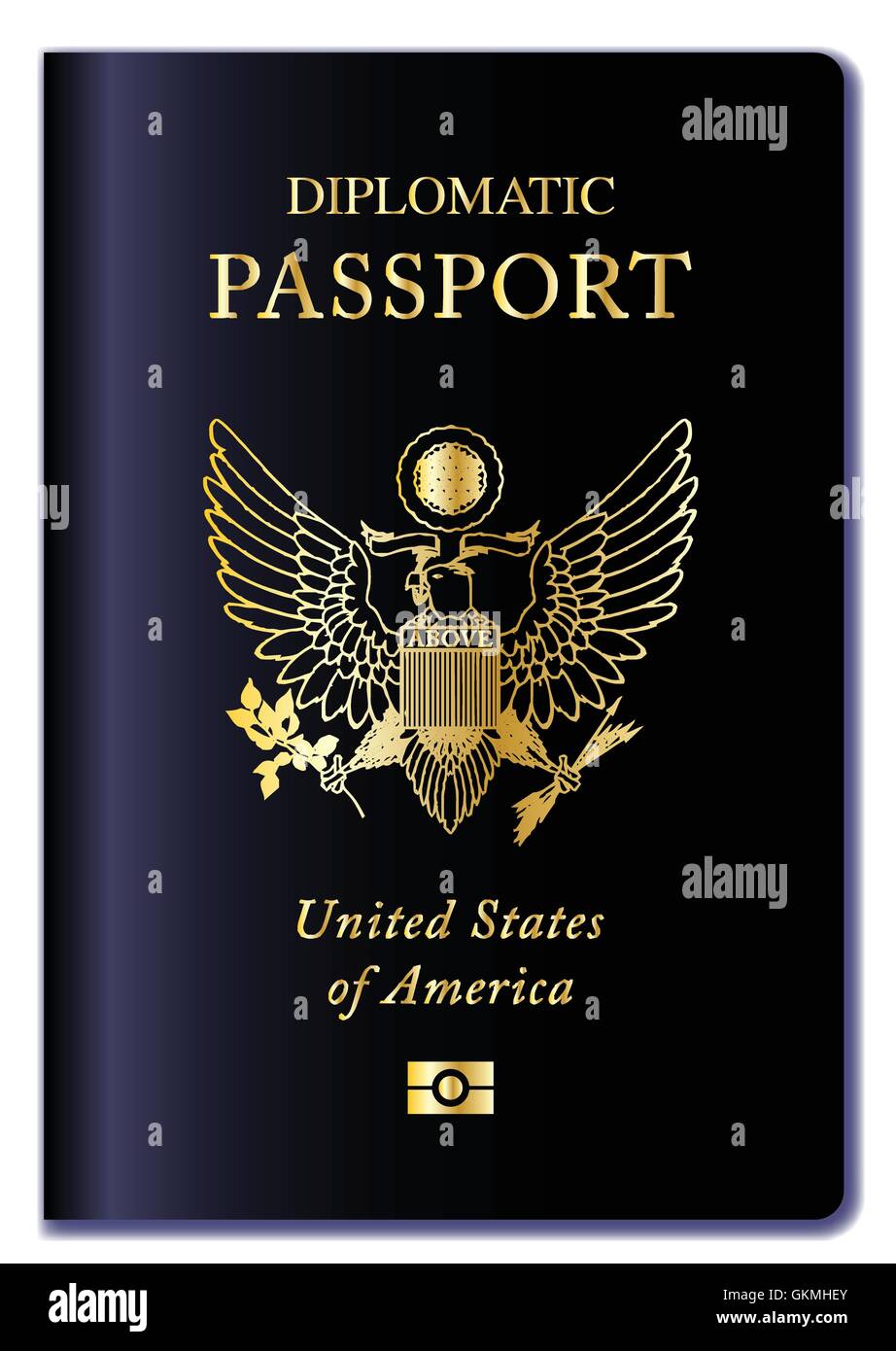 Usa Diplomatic Passport Stock Vector Image And Art Alamy
