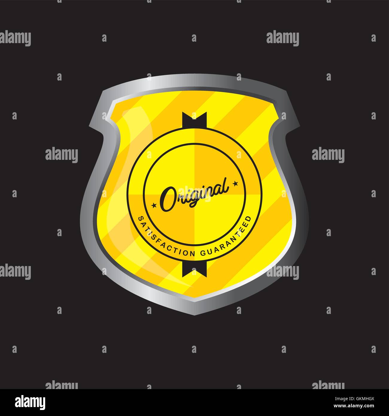 insignia shield product label art Stock Vector Image & Art - Alamy