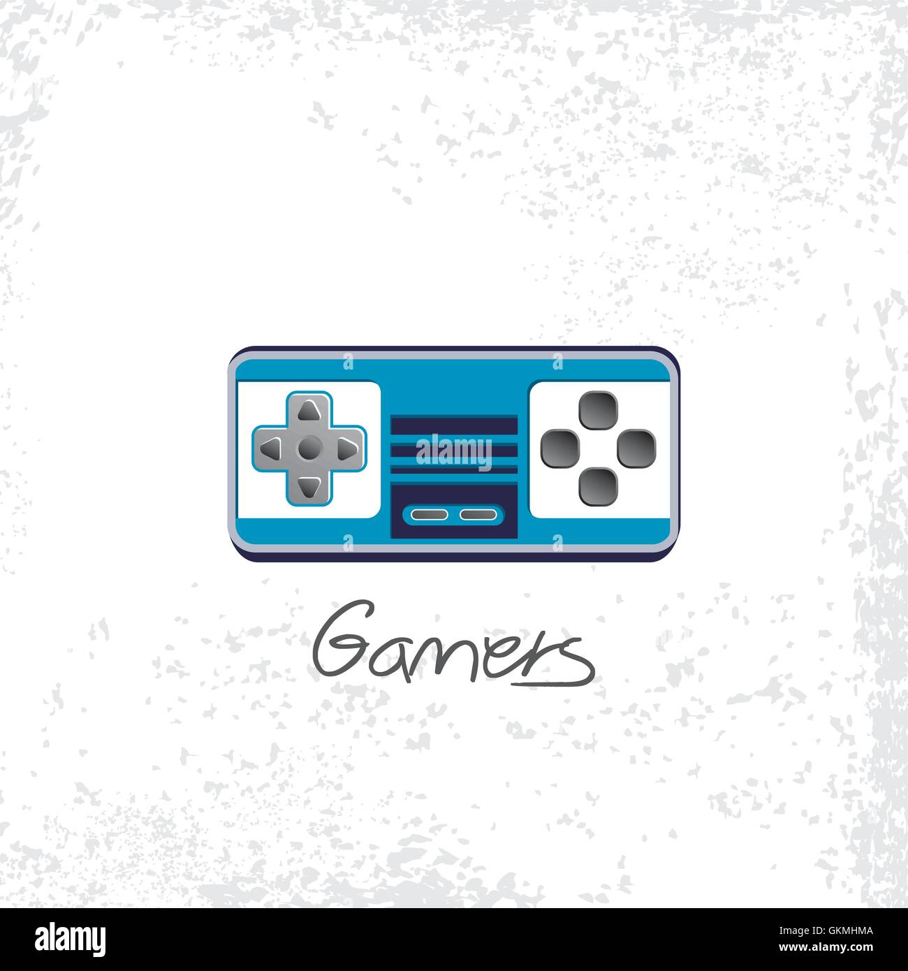 video game console theme Stock Vector Image & Art - Alamy