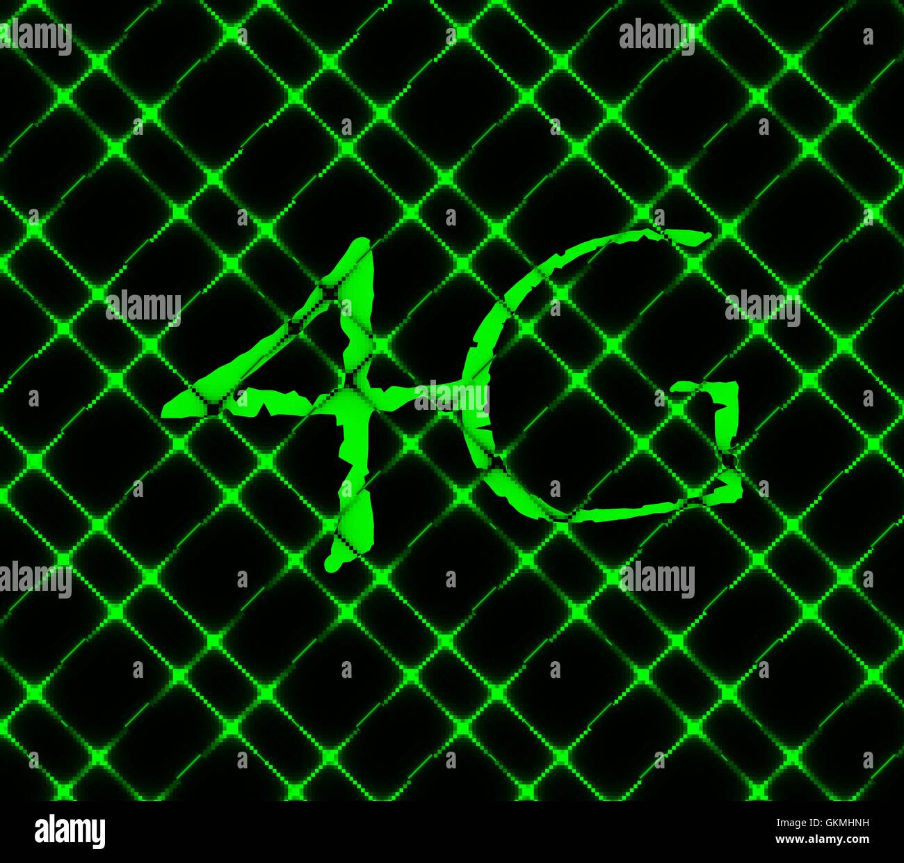 4G icon symbol Flat modern web design with long shadow and space for ...