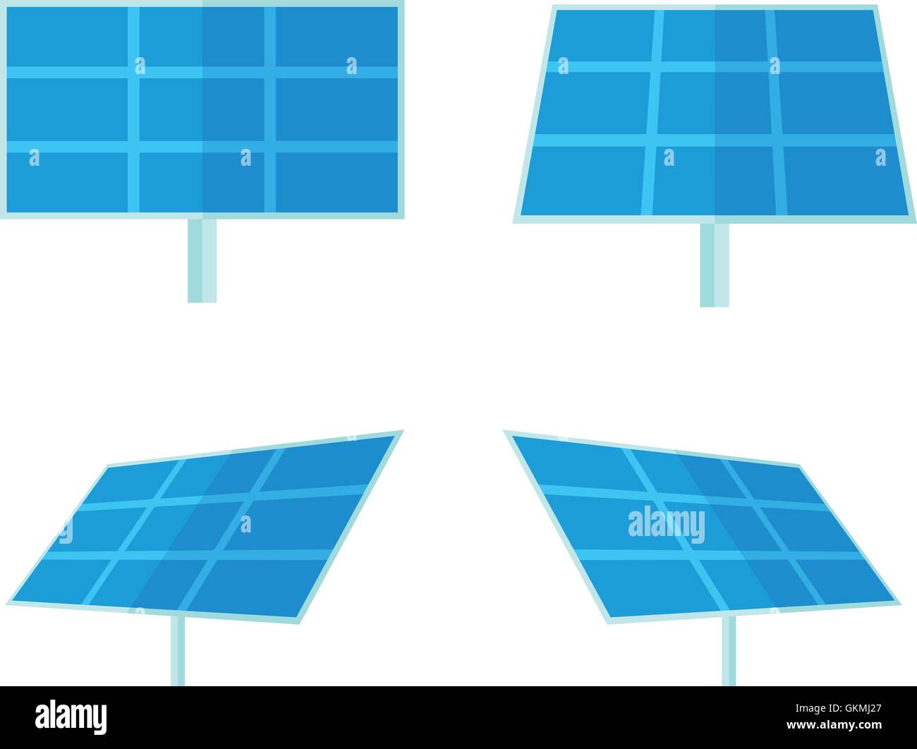 Solar panel vector hi-res stock photography and images - Alamy