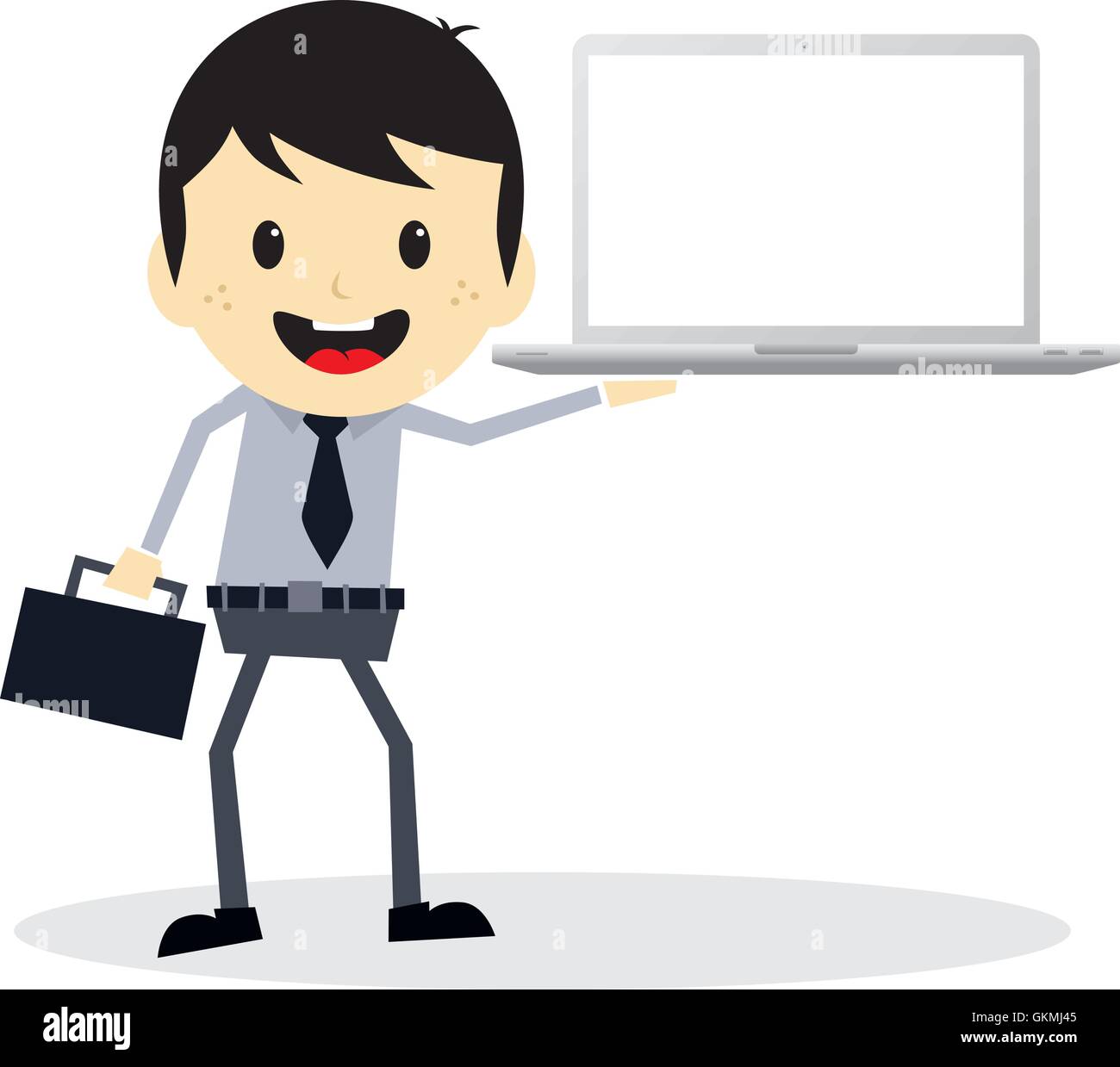business presentation cartoon character Stock Vector Image & Art - Alamy