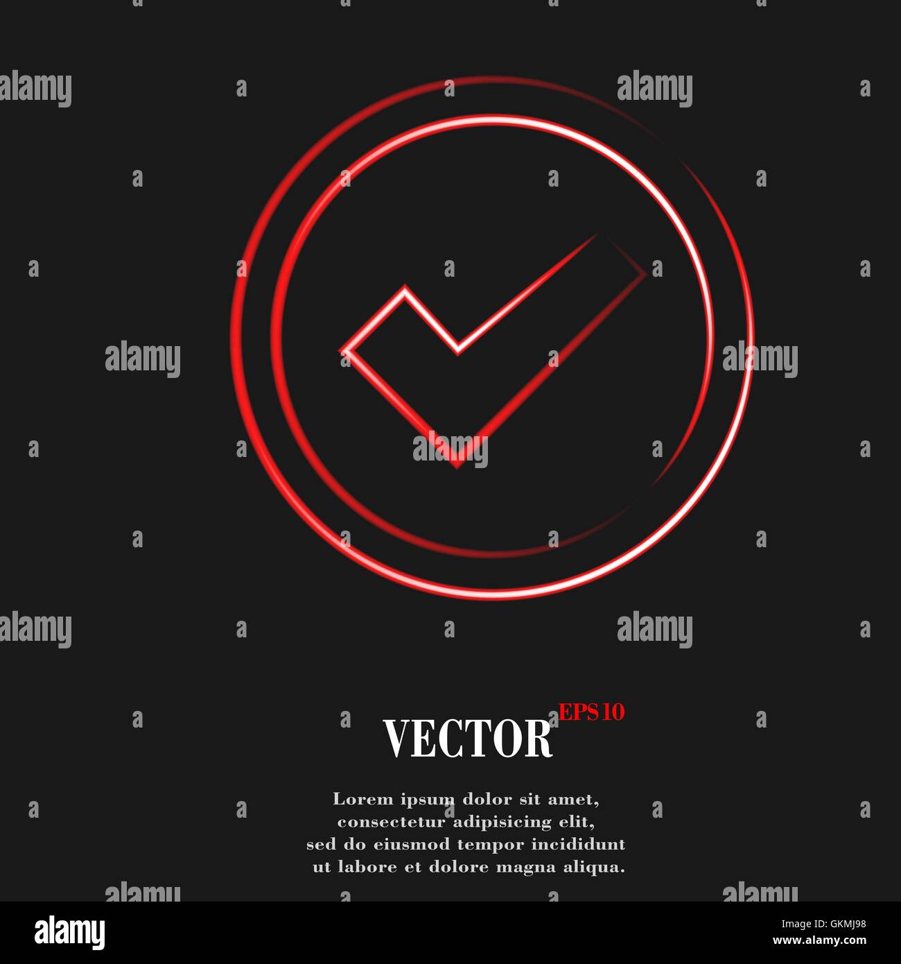 Checklist checkmark vector hi-res stock photography and images - Alamy