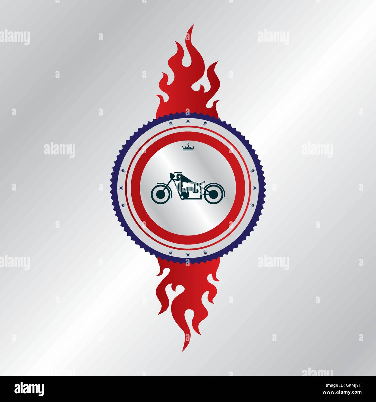 motorcycle label sticker Stock Vector Image & Art - Alamy