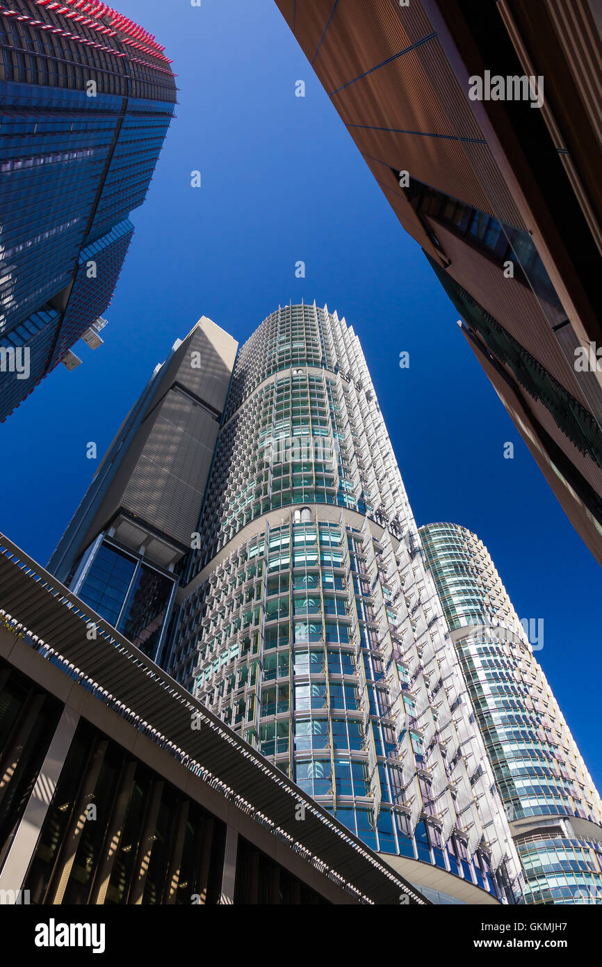General views of the Barangaroo development project showing ...
