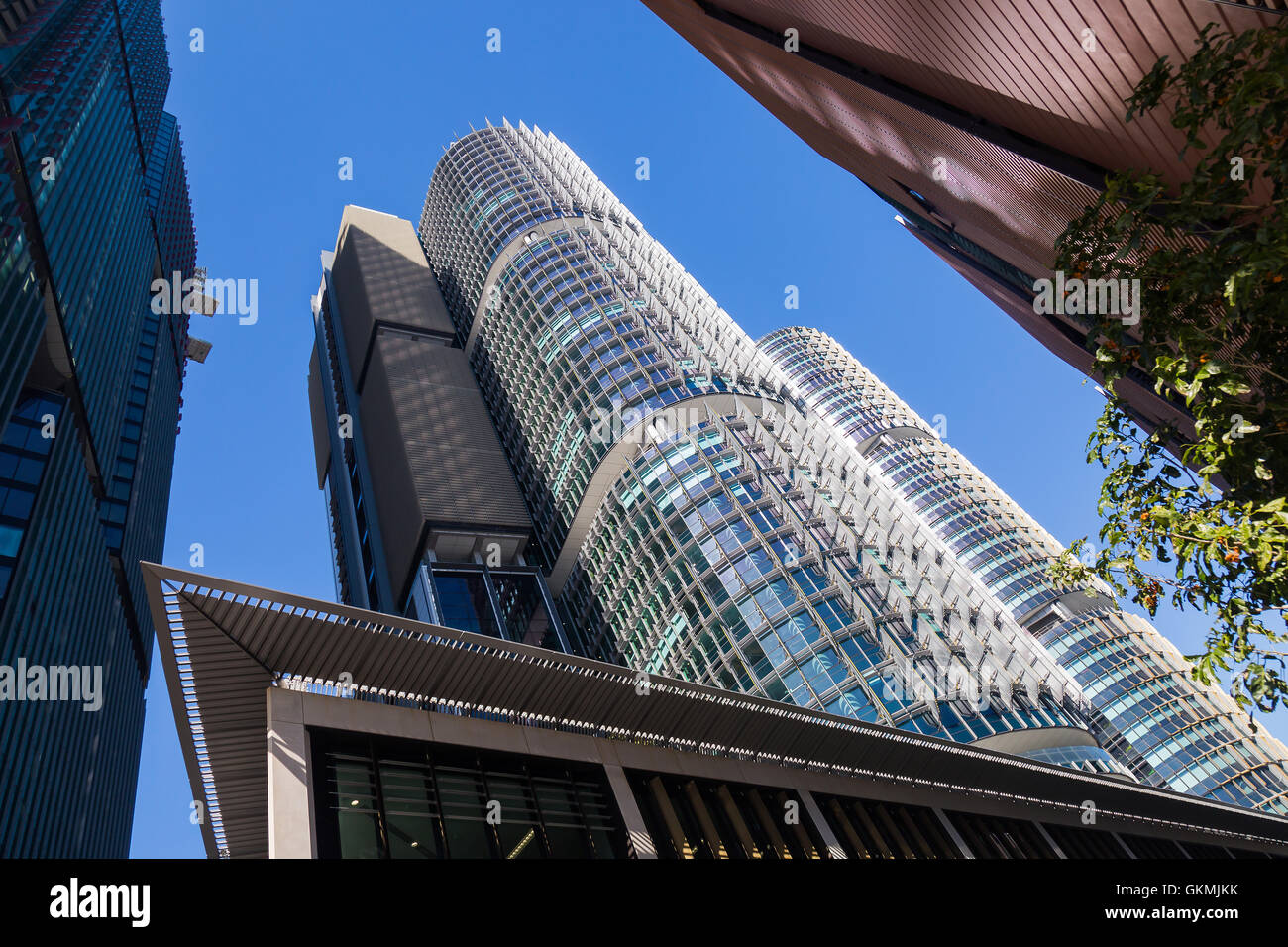 General views of the Barangaroo development project showing ...