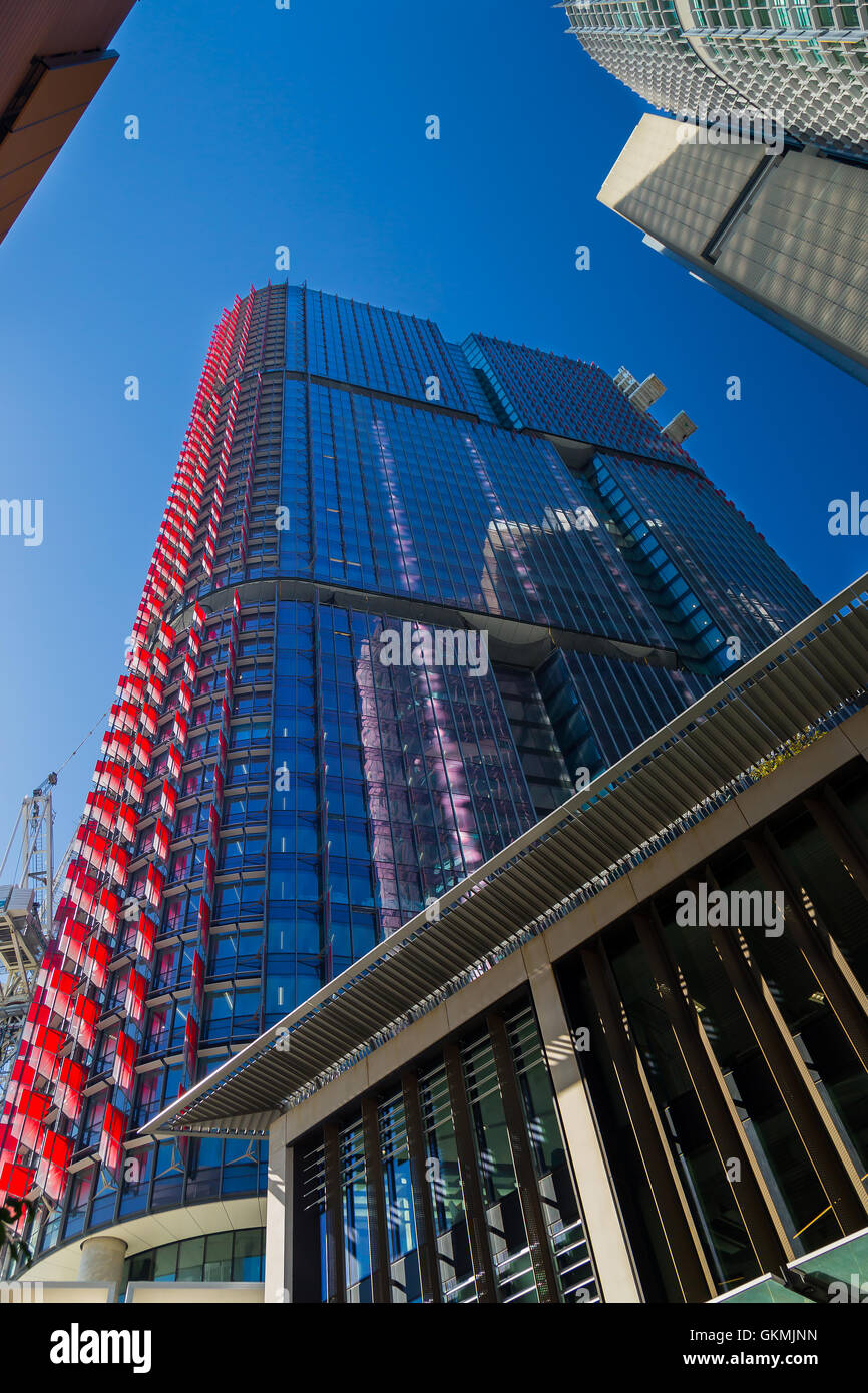 General views of the Barangaroo development project showing ...