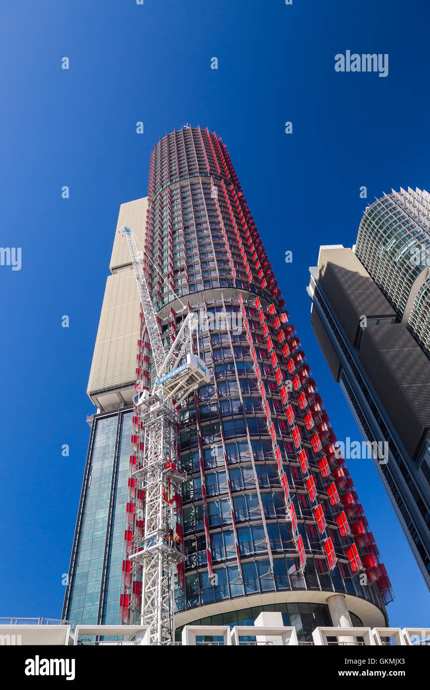 General views of the Barangaroo development project showing ...