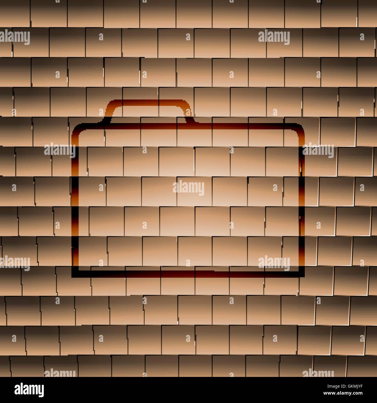 Document folder icon symbol Flat modern web design with long shadow and ...