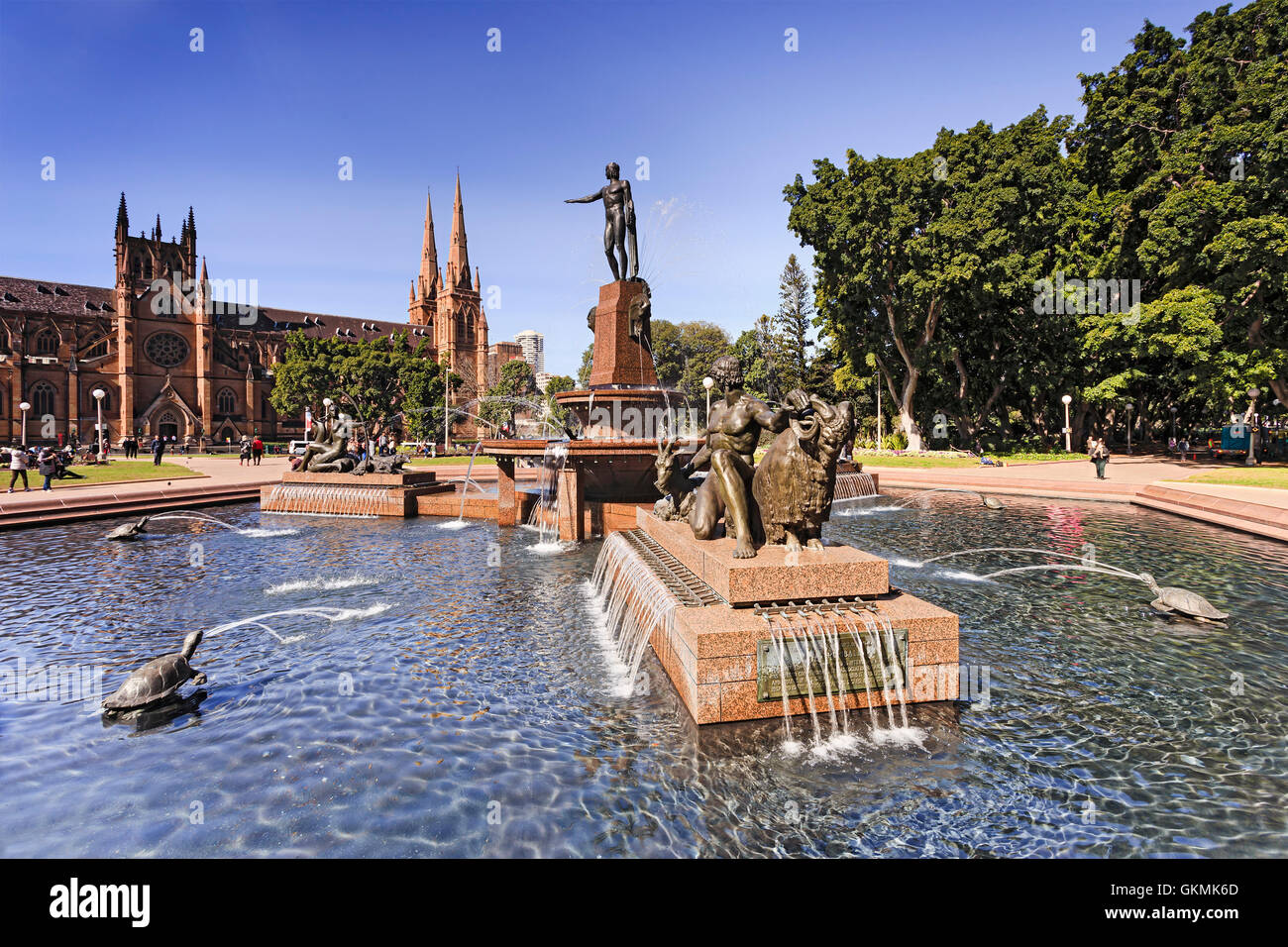 Water park fountain hi-res stock photography and images - Alamy