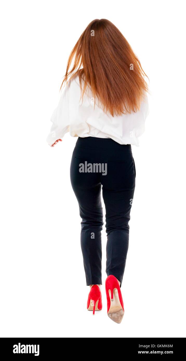 running business woman Stock Photo - Alamy