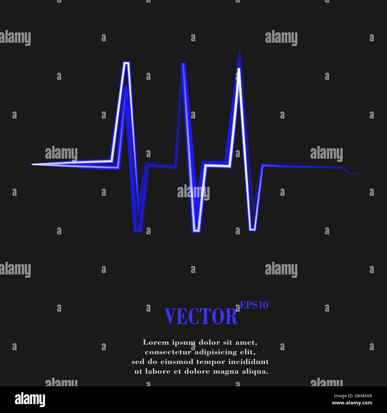 Normal sinus rhythm Stock Vector Images - Alamy