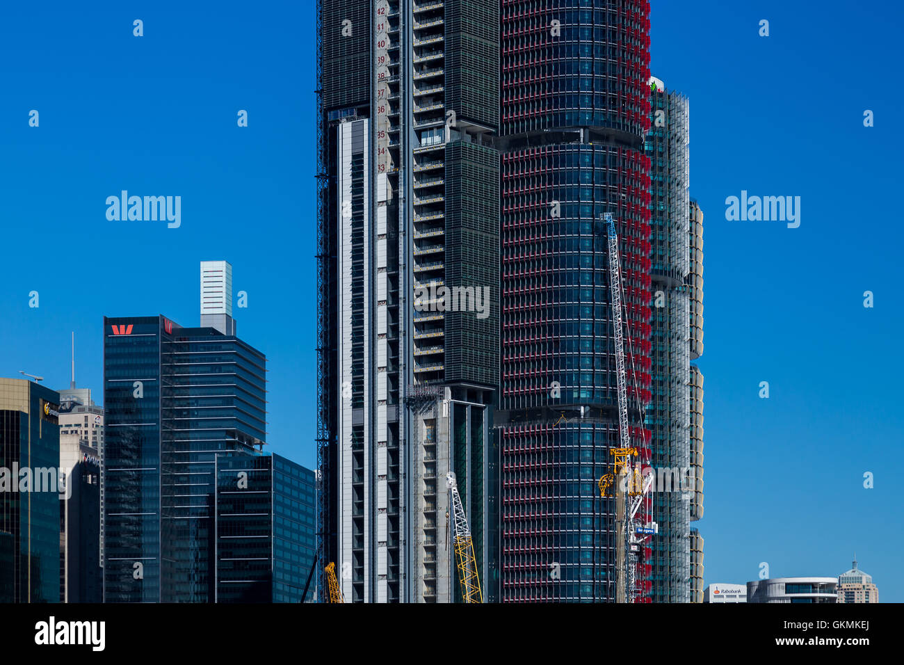 General views of the Barangaroo development project showing ...