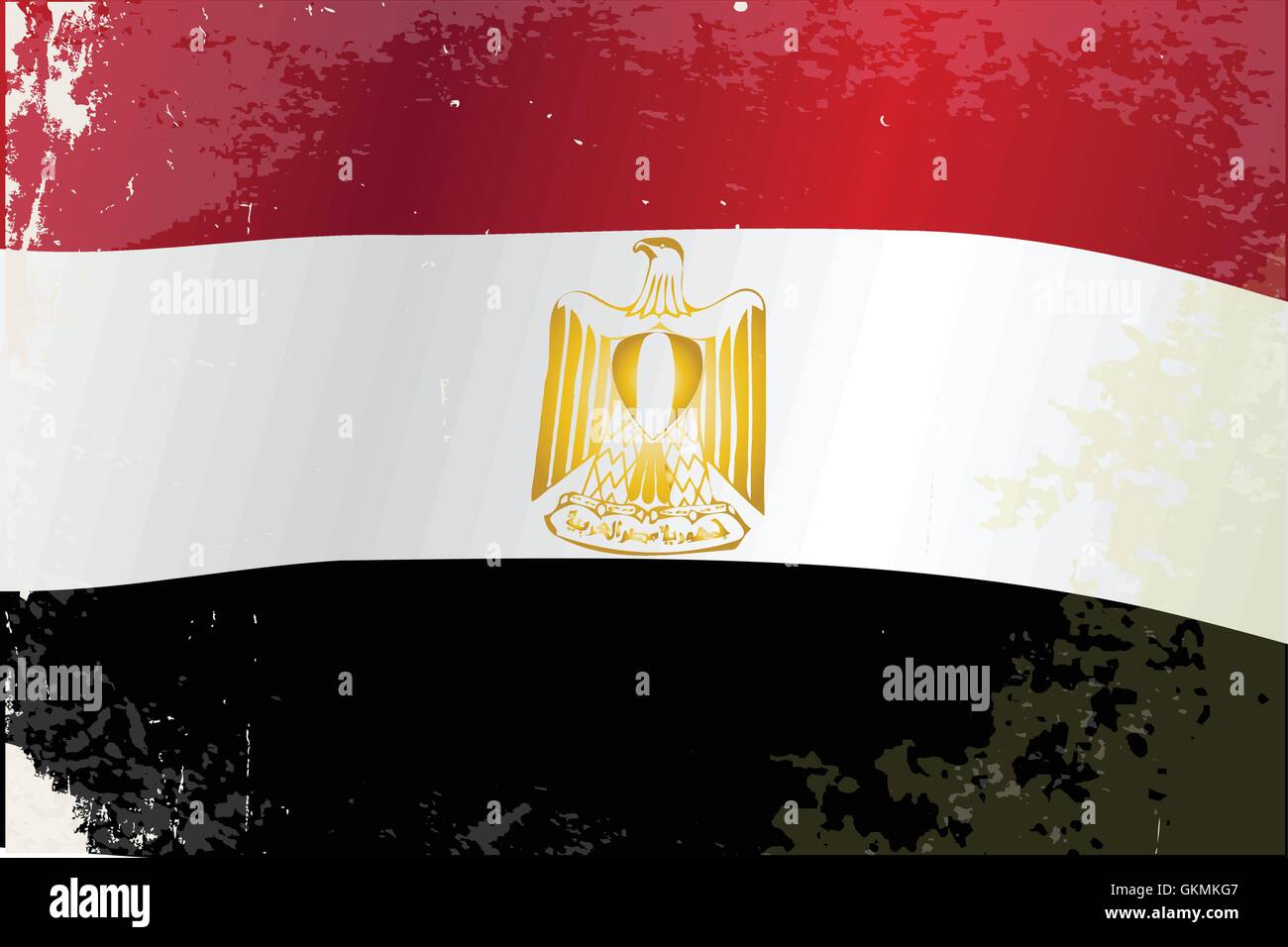 Egypt flag Stock Vector Images - Alamy