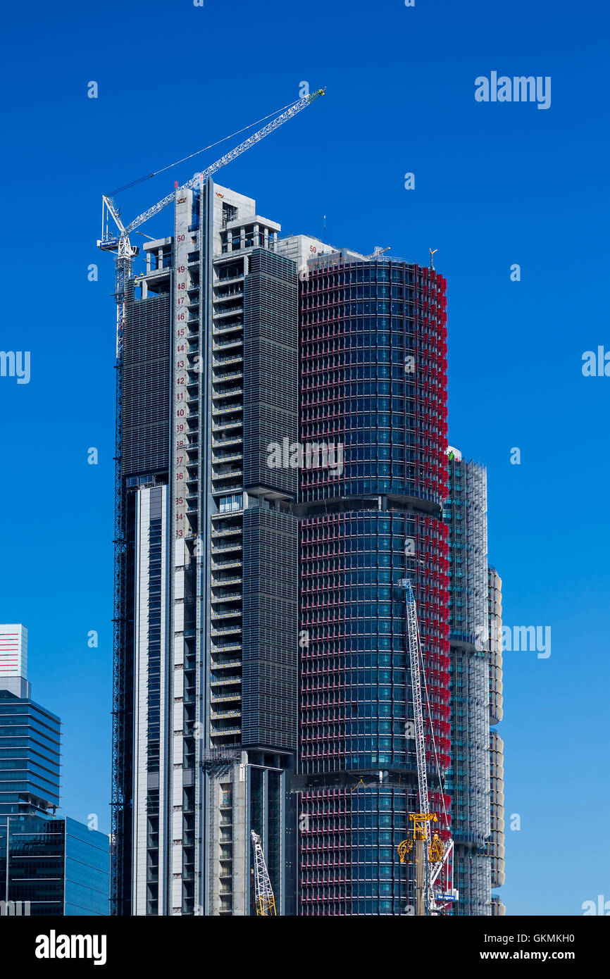 General views of the Barangaroo development project showing ...
