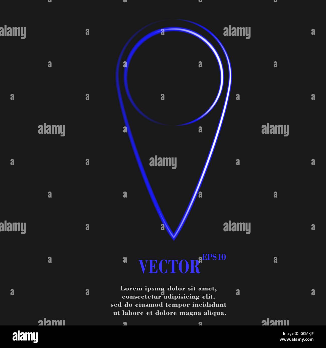 Map pointers Stock Vector Images - Alamy