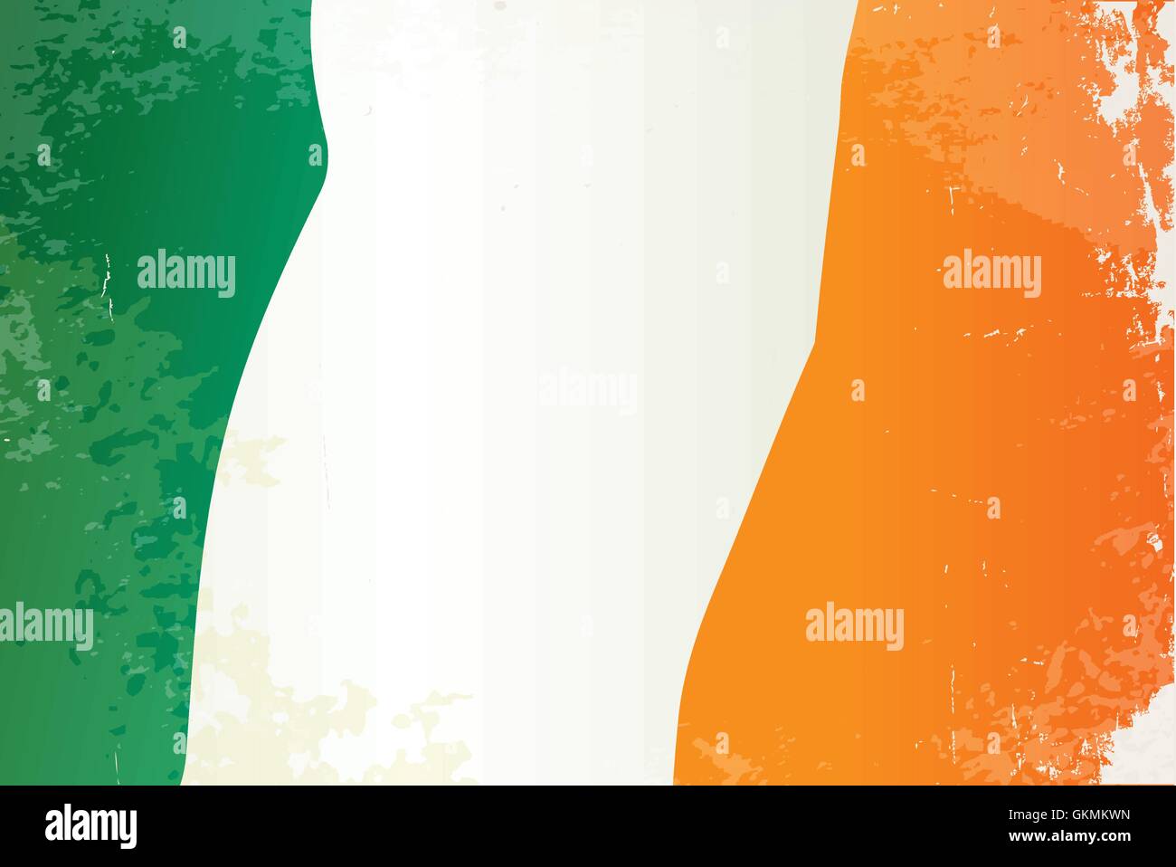 Irish Grunge Flag Stock Vector Image & Art - Alamy