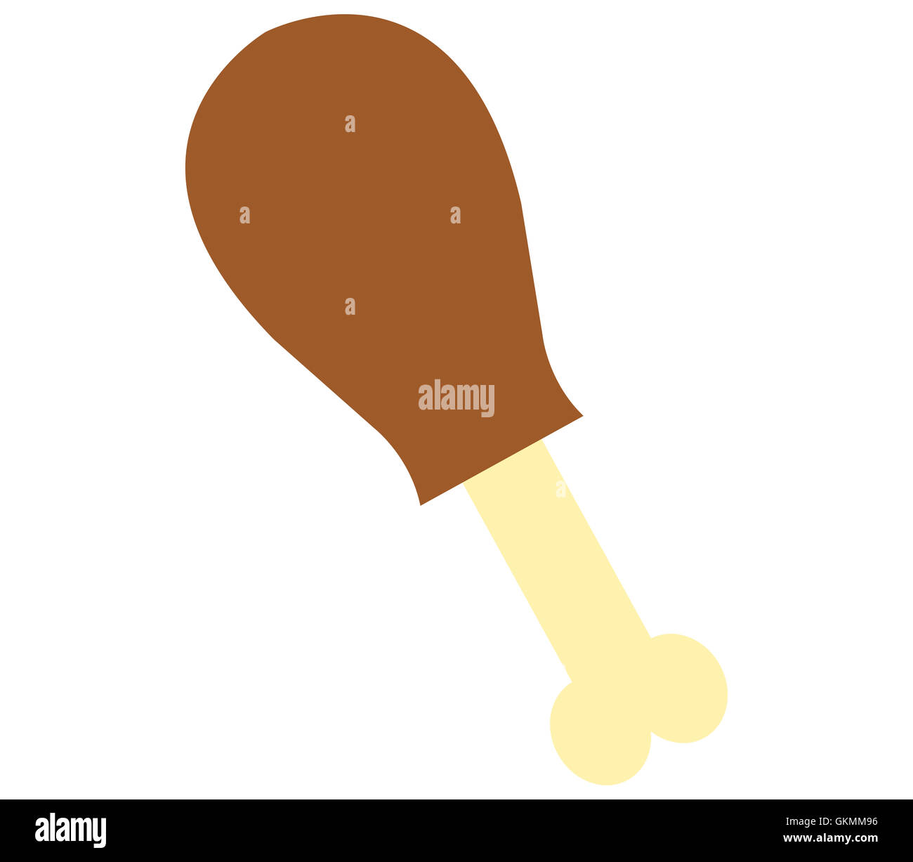 Chicken leg drawing hi-res stock photography and images - Alamy