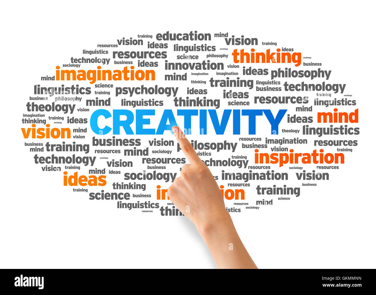 Creativity word Cut Out Stock Images & Pictures - Alamy