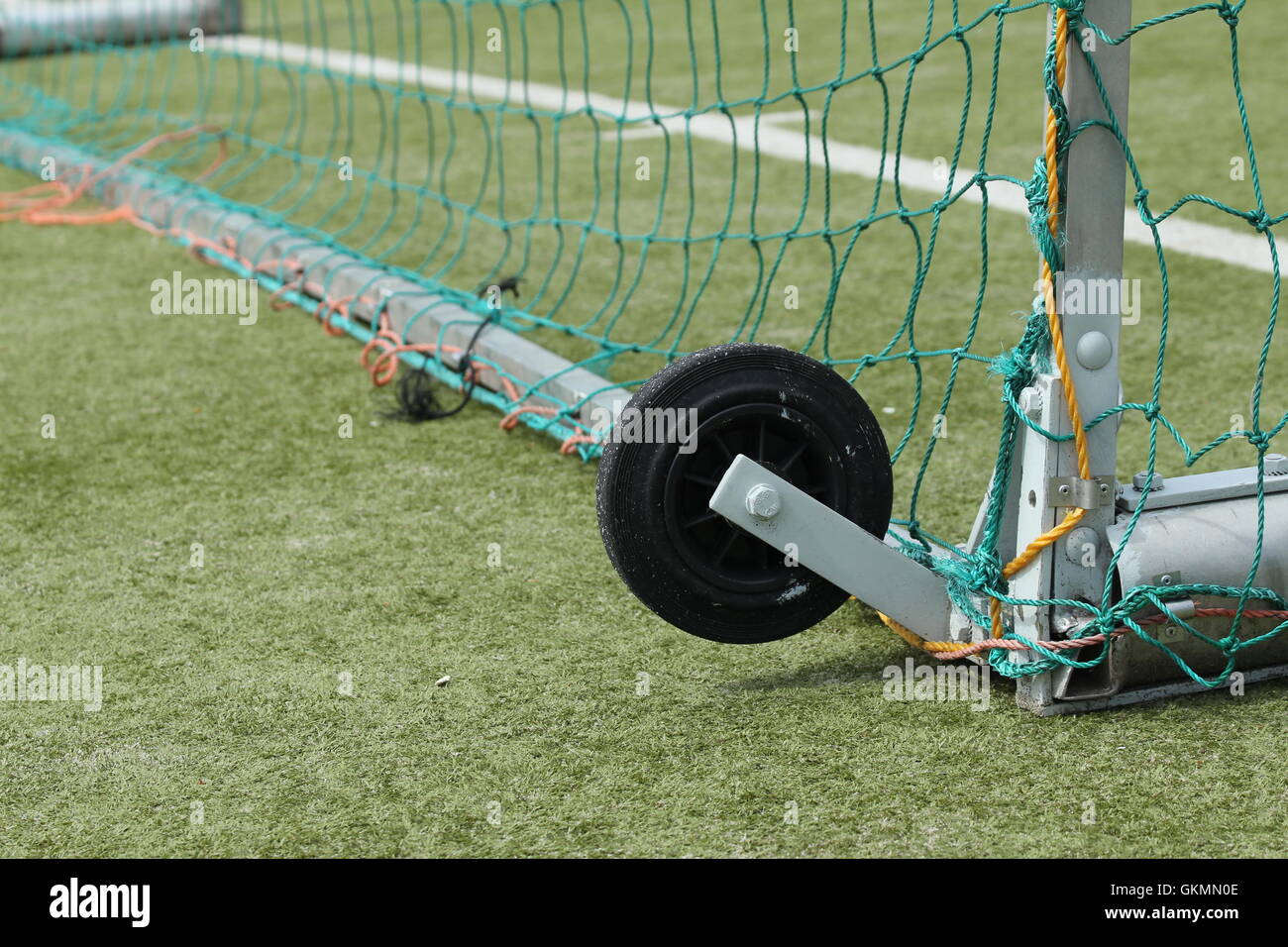 rolling football goal Stock Photo - Alamy