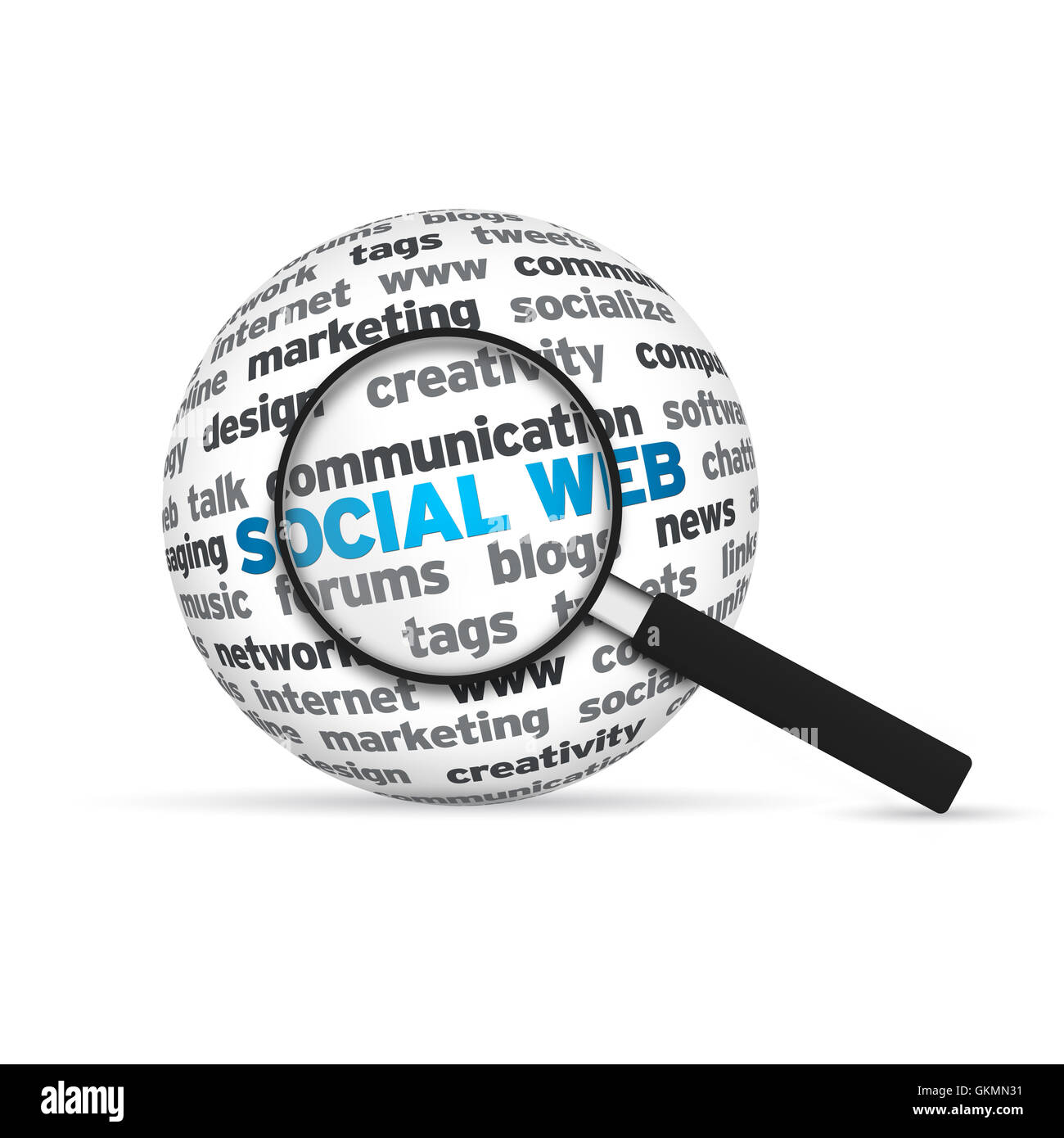 Web social hi-res stock photography and images - Alamy