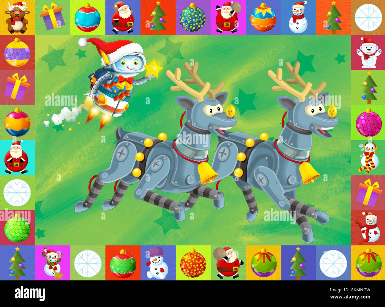 Reindeer robots hi-res stock photography and images - Alamy