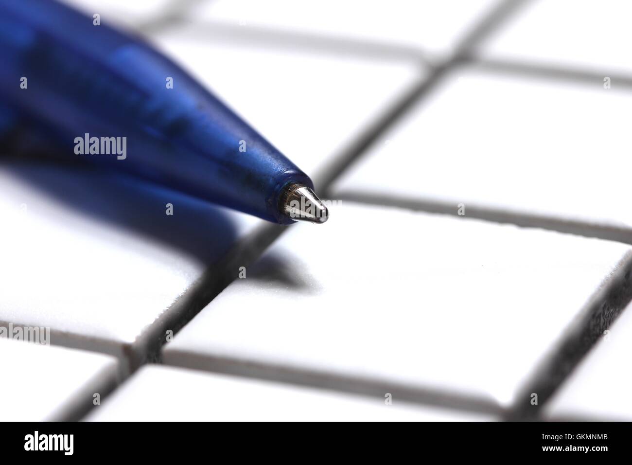 Blue metallic pen hi-res stock photography and images - Alamy