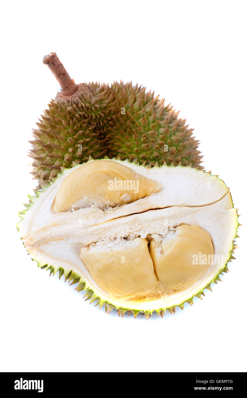 Durian spikes Cut Out Stock Images & Pictures - Alamy