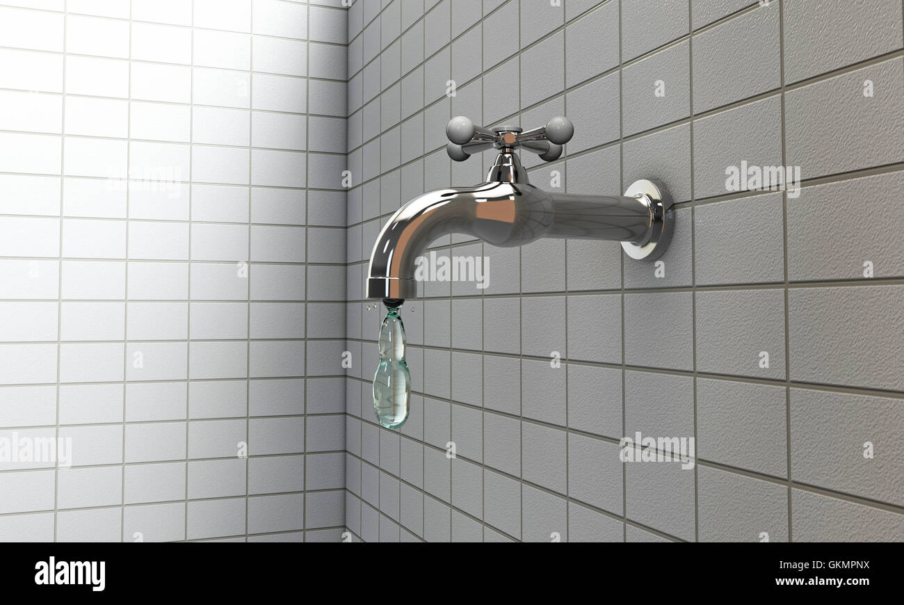 Tap water drop hi-res stock photography and images - Alamy