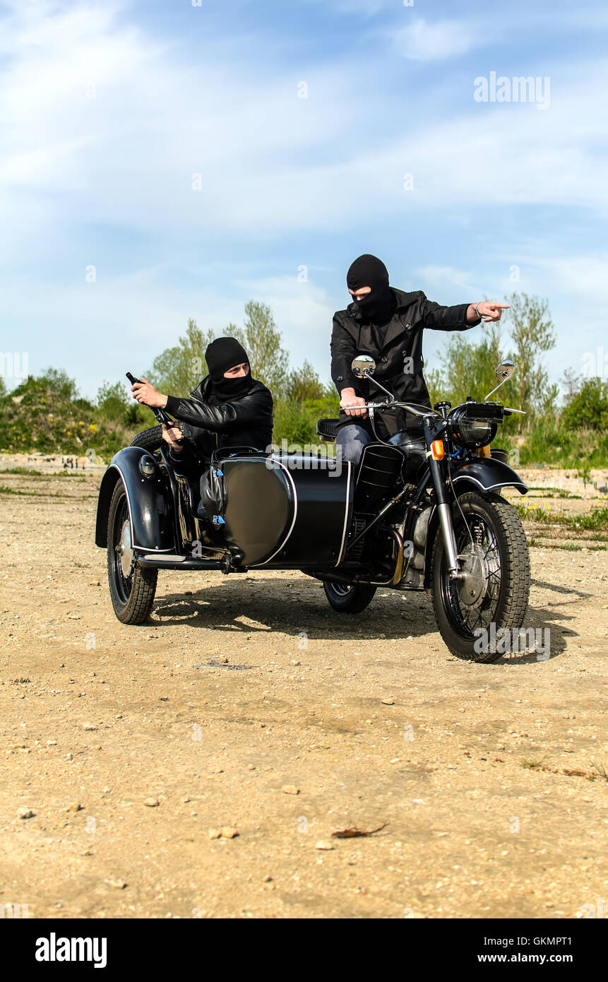 Motorbike Sidecar Motorcycle Transportation High Resolution Stock ...