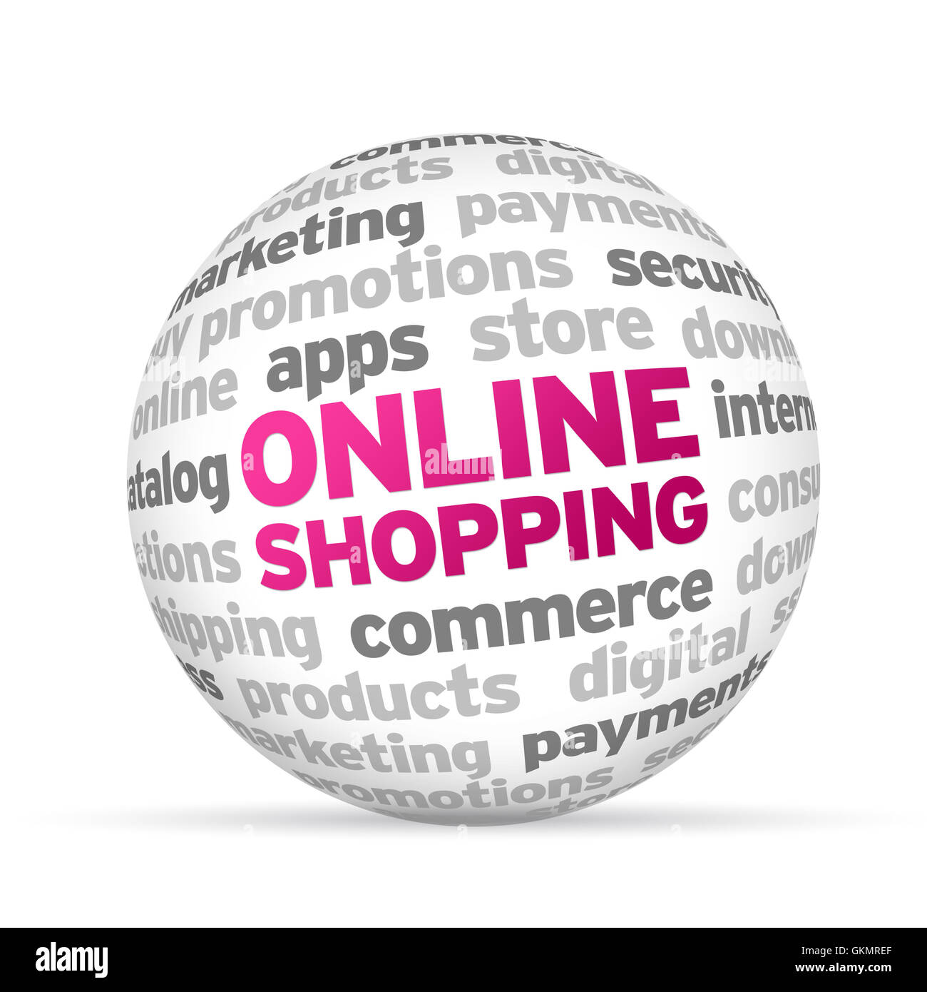 3d online shopping hi-res stock photography and images - Alamy