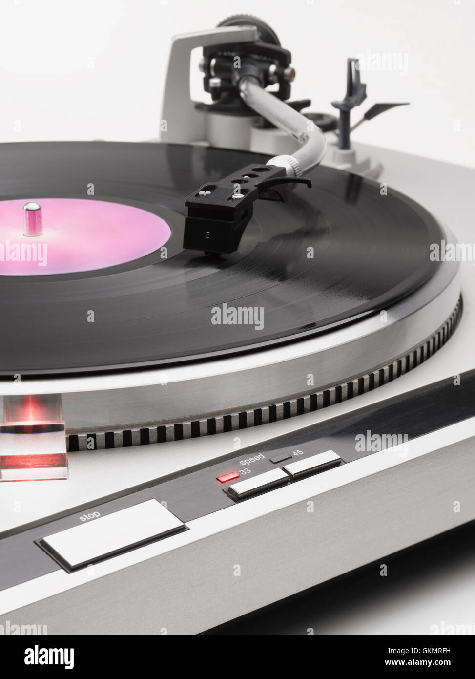 Arm of Turntable Stock Photo - Alamy
