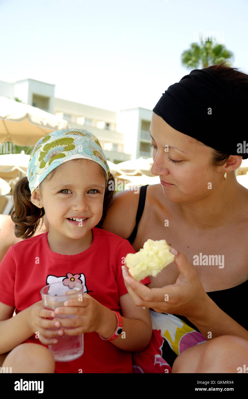 Healthy mother and child Stock Photo - Alamy