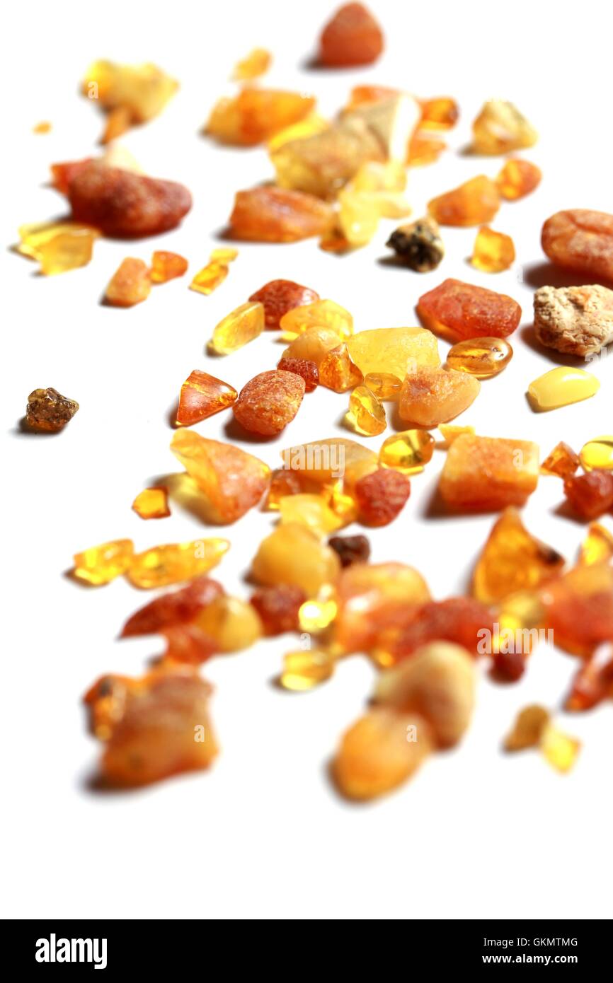 isolated amber pieces Stock Photo - Alamy
