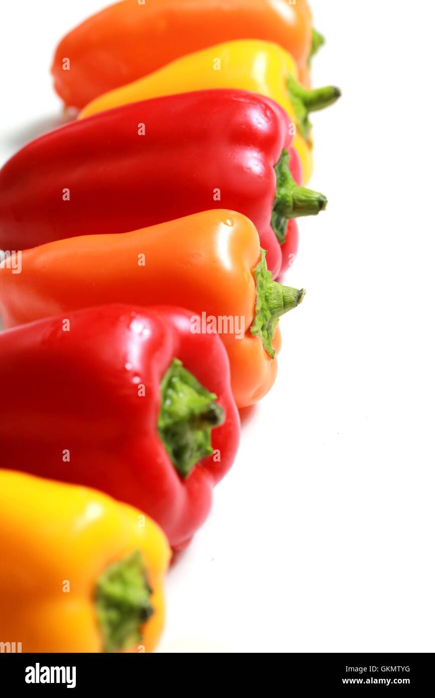 colorful mini paprika Stock Photo - Alamy