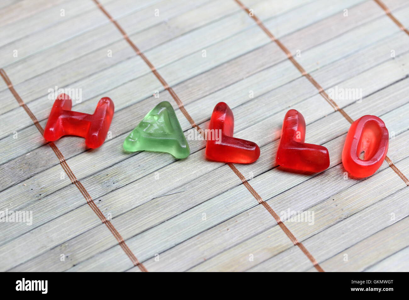 Sweet writing hi-res stock photography and images - Alamy