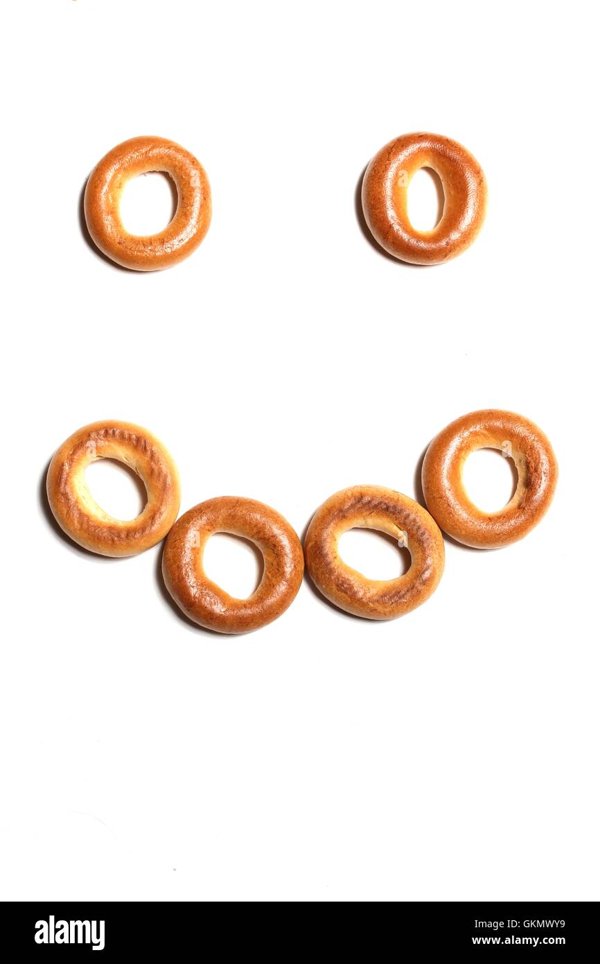 Smiley face bread Cut Out Stock Images & Pictures - Alamy