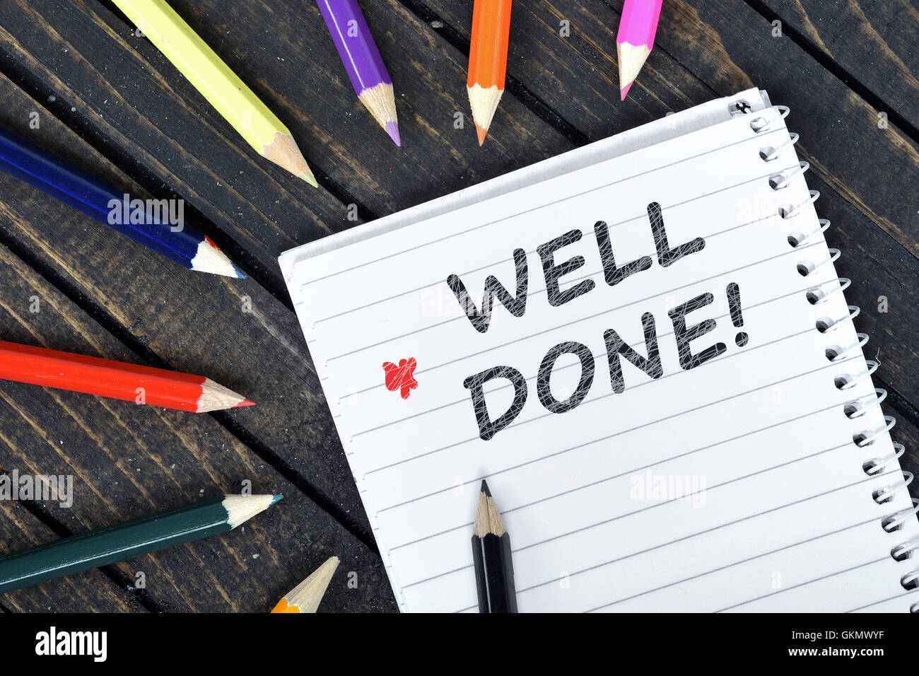 Well done text hi-res stock photography and images - Alamy