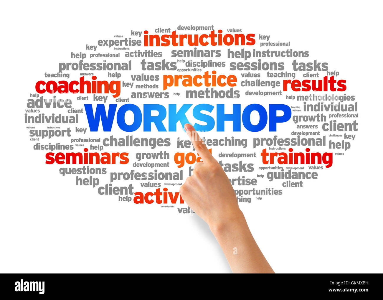Workshop training learning teaching Cut Out Stock Images & Pictures - Alamy