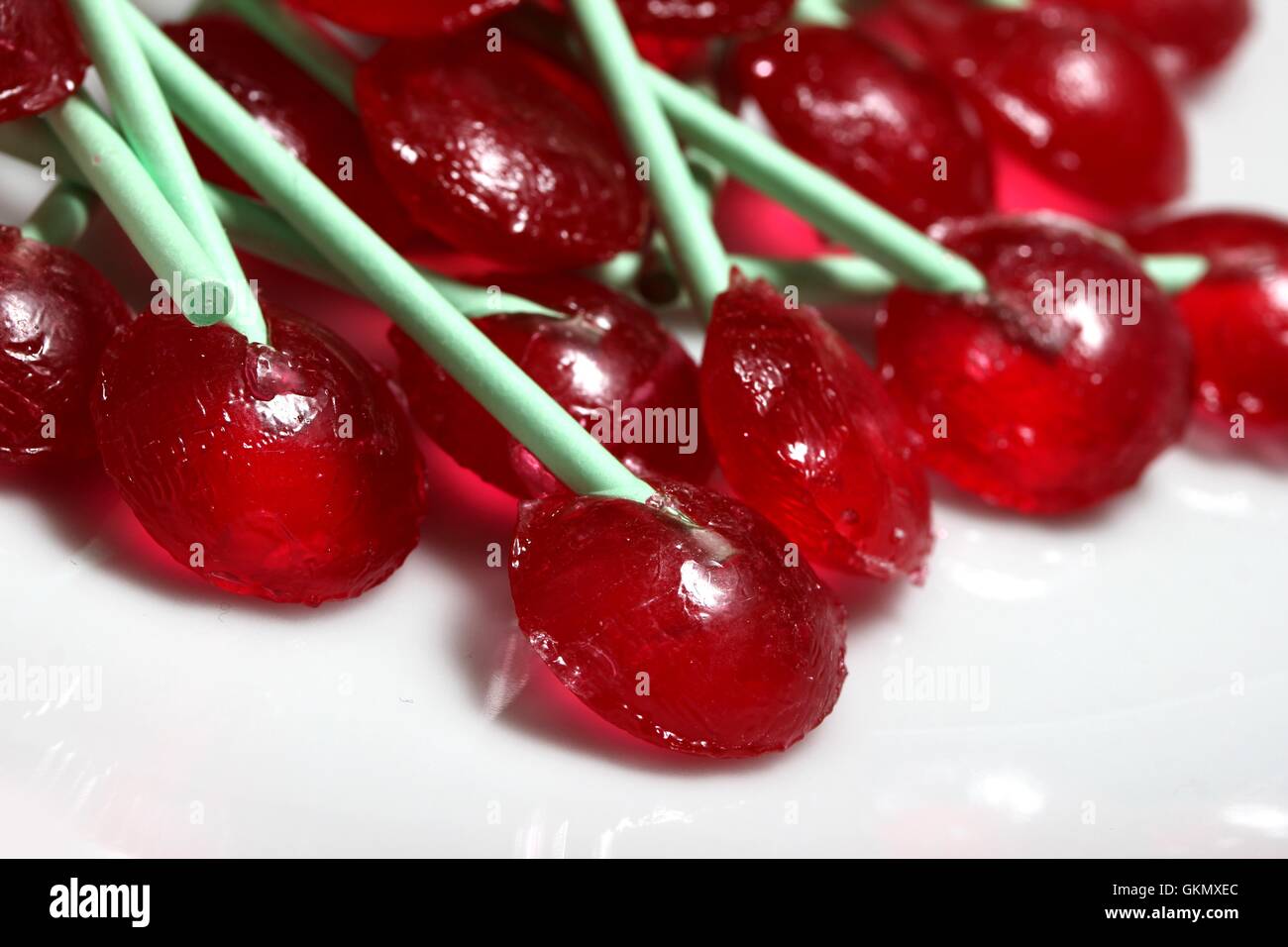 Red and white sugar candy hi-res stock photography and images - Alamy
