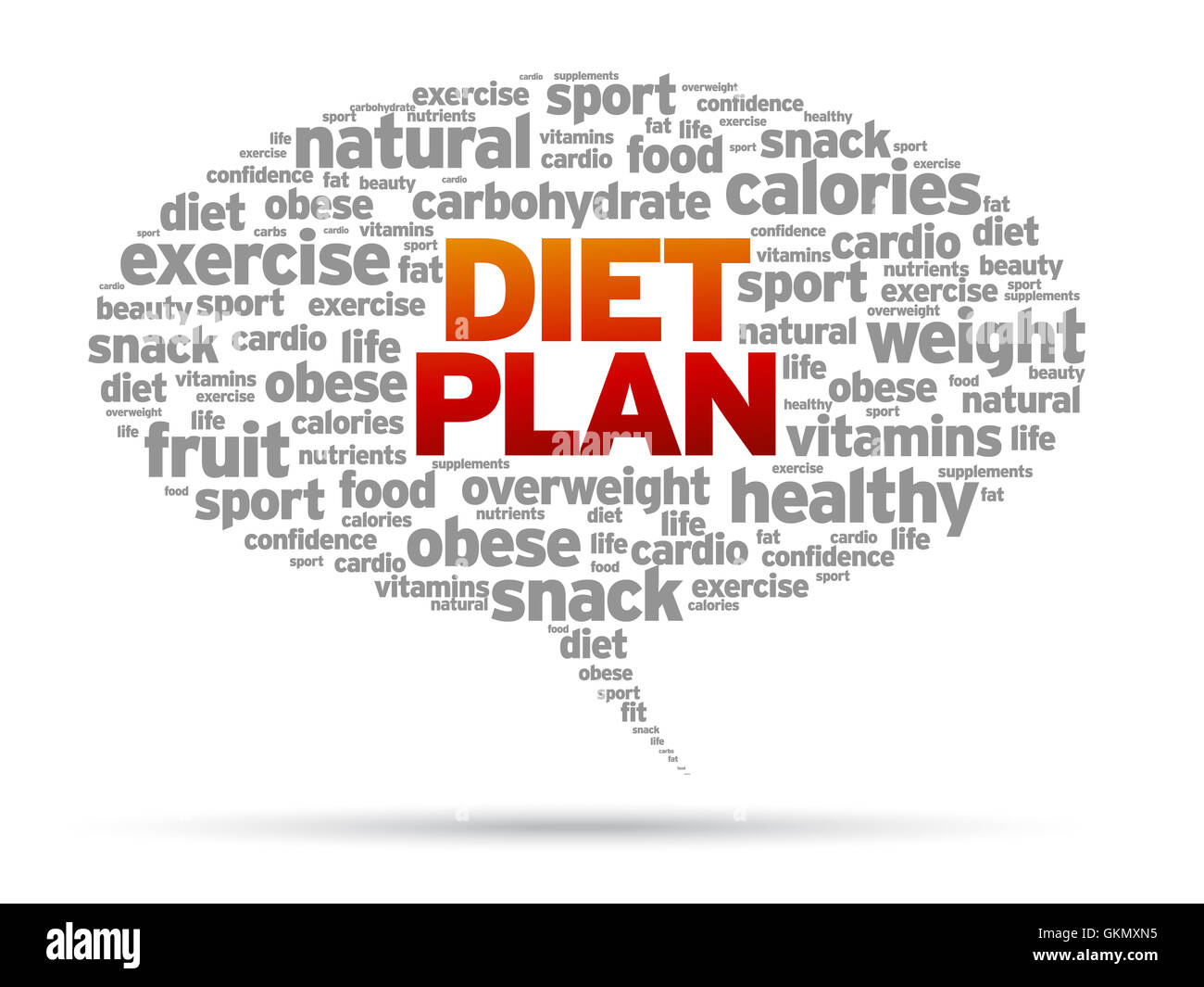 Diet plan Cut Out Stock Images & Pictures - Alamy