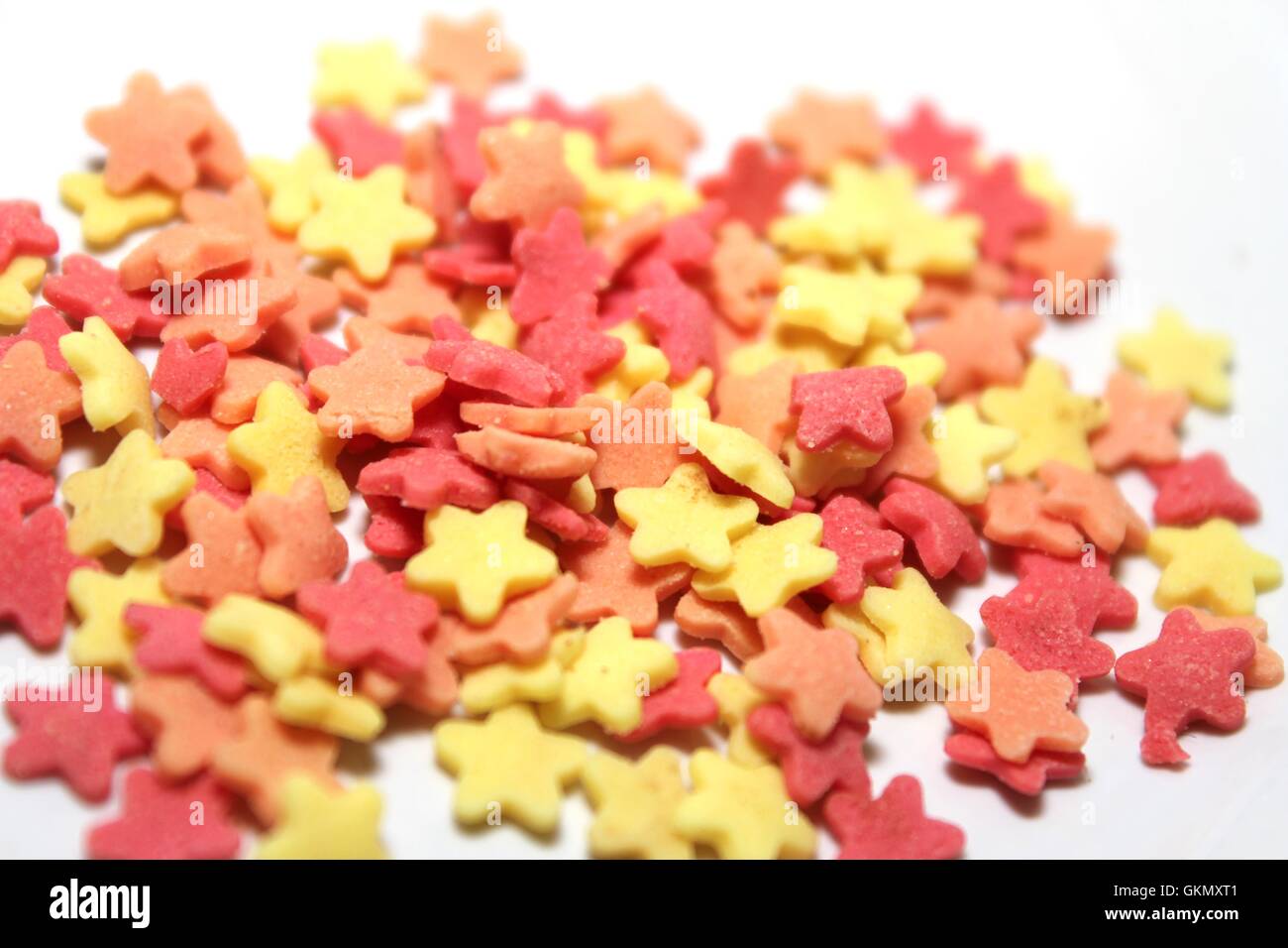 candy decoration stars Stock Photo - Alamy
